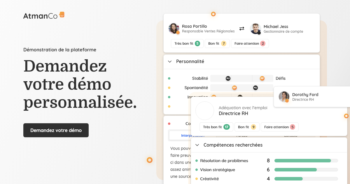 Demandez votre démo de la plateforme AtmanCo | AtmanCo