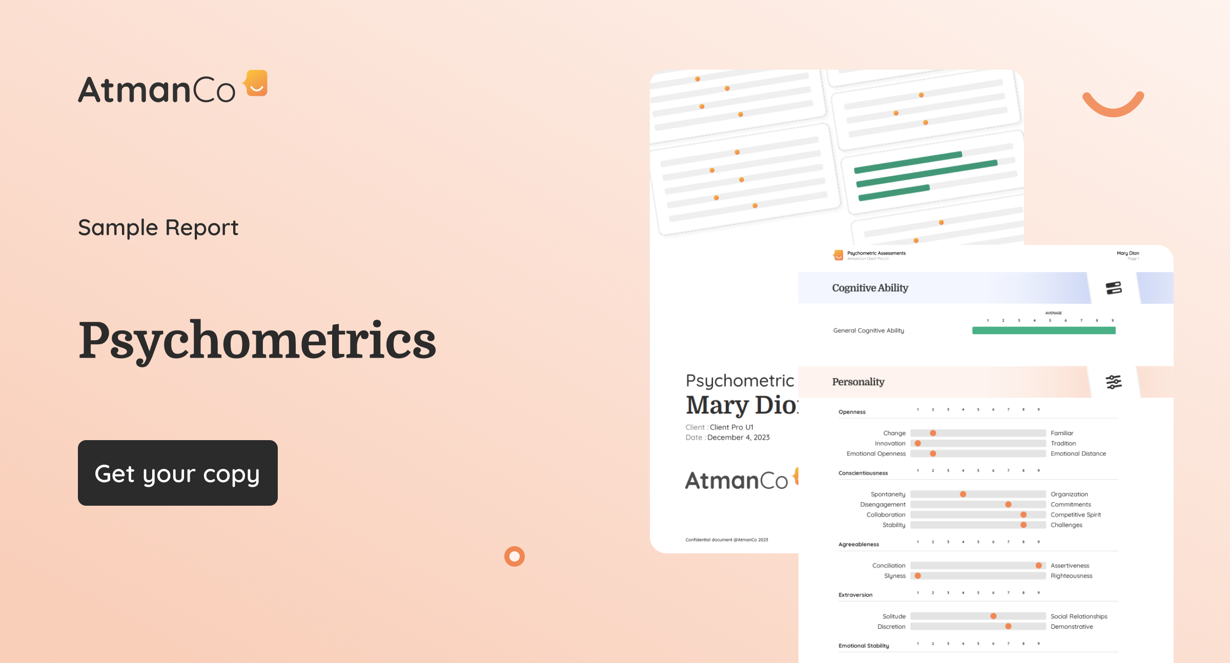 Sample Psychometric Test Report | AtmanCo