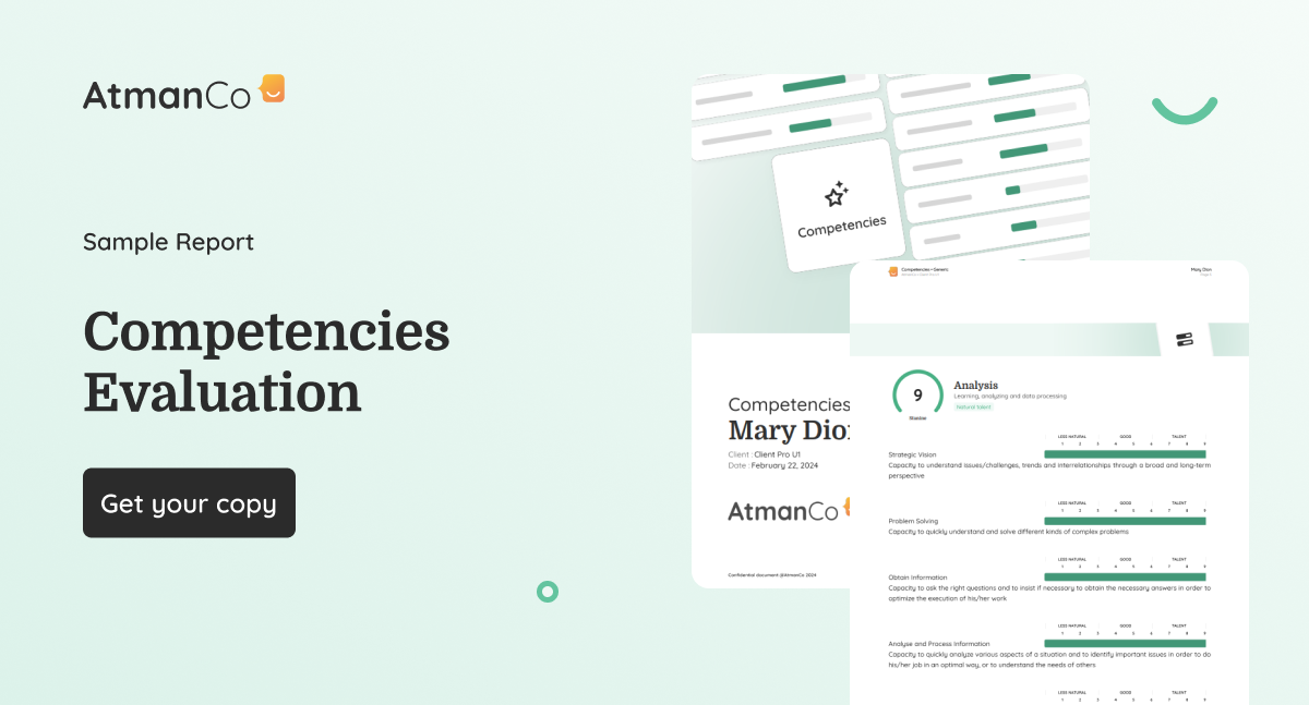 Sample Competencies Assessment | AtmanCo